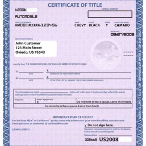 Filling Out a Car Title for Sale: Step-by-Step Instructions